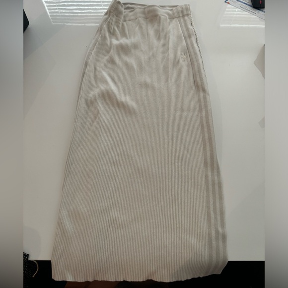 adidas | Skirts | Adidas Maxi Neutral Color Skirt | Poshmark